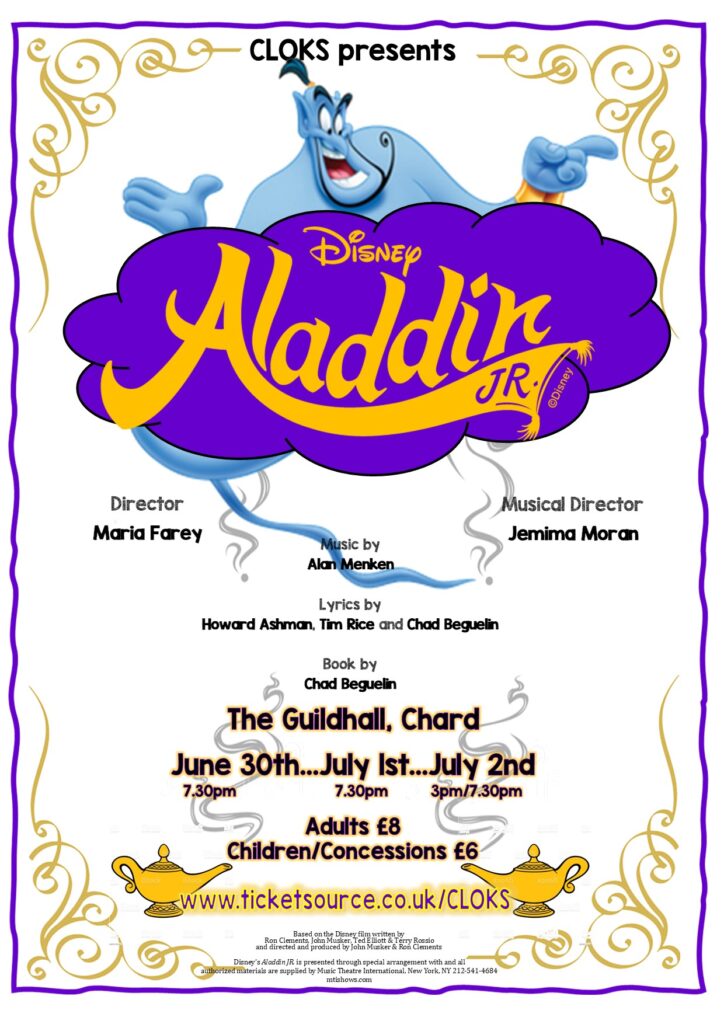 Aladdin (Jr) – CLOKS